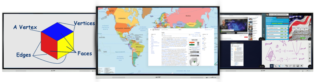 Altop Interactive Flat Panel Display | Smart Display for Classrooms ...